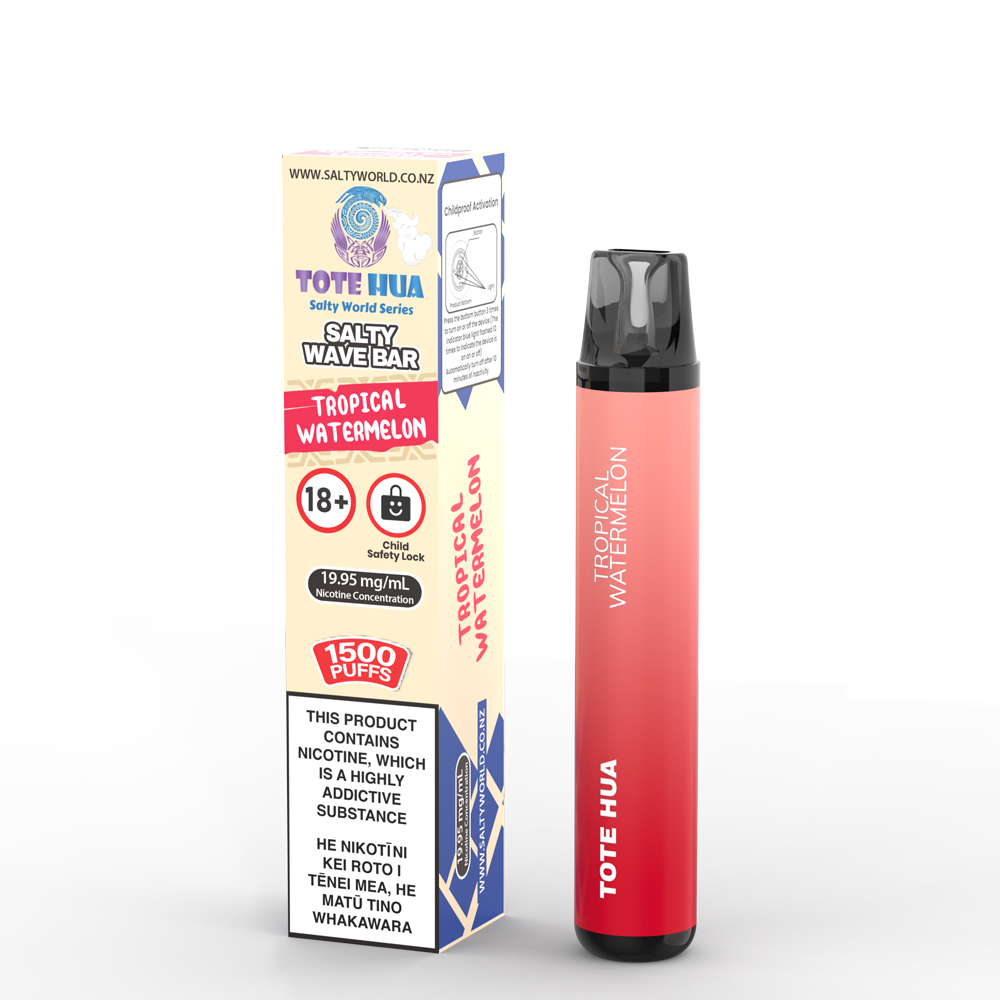 Salty Wave Bar Tropical Watermelon Disposable Vape - Vape Devices ...