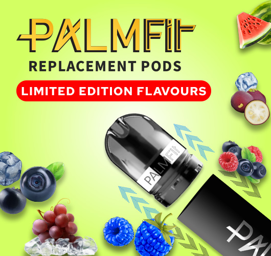 Best Flavours for the best vape pod. Palm Fit Closed Pod now with ...