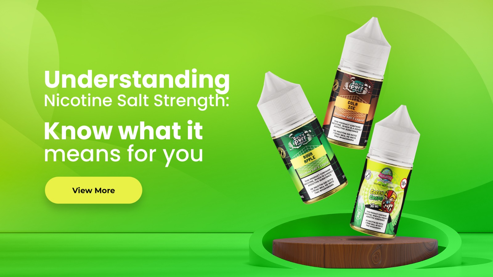 Understanding Nicotine Salt Strength: Know What It Means for You! - EN
